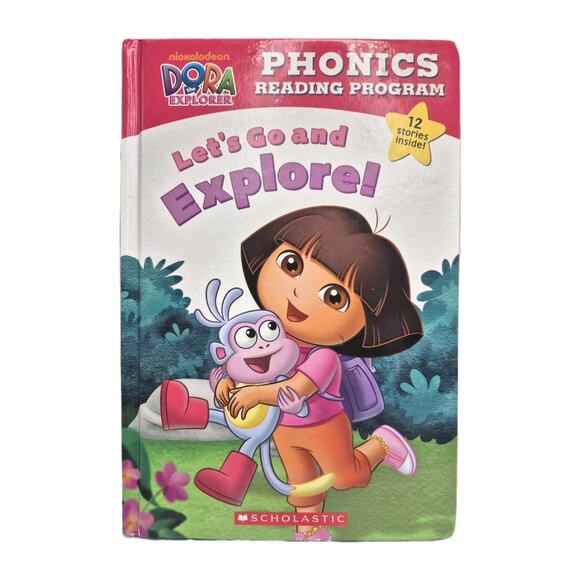 Scholastic | Other | Dora The Explorer Phonics Reading Program Lets Go ...